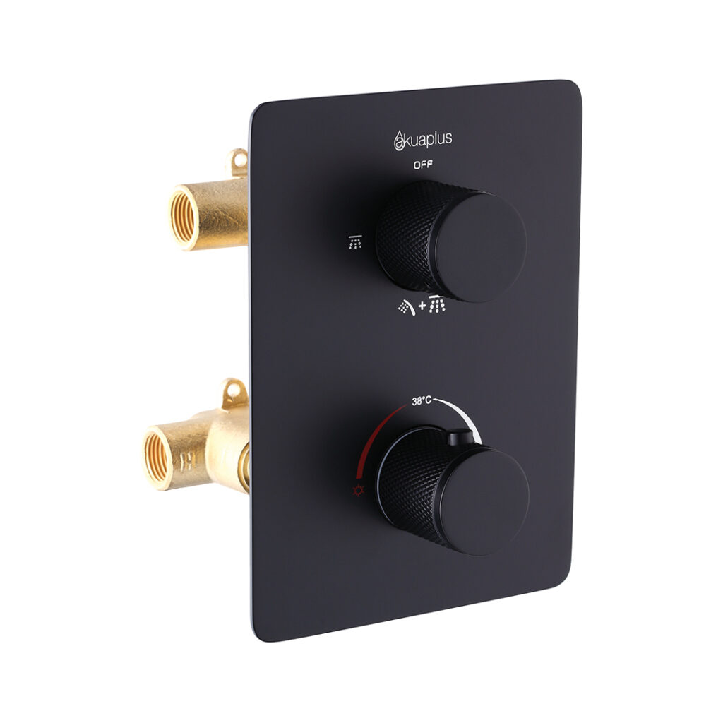 Thermostatic Bath-Shower Set KH0015BL | akuaplus® | Dimex360 inc.
